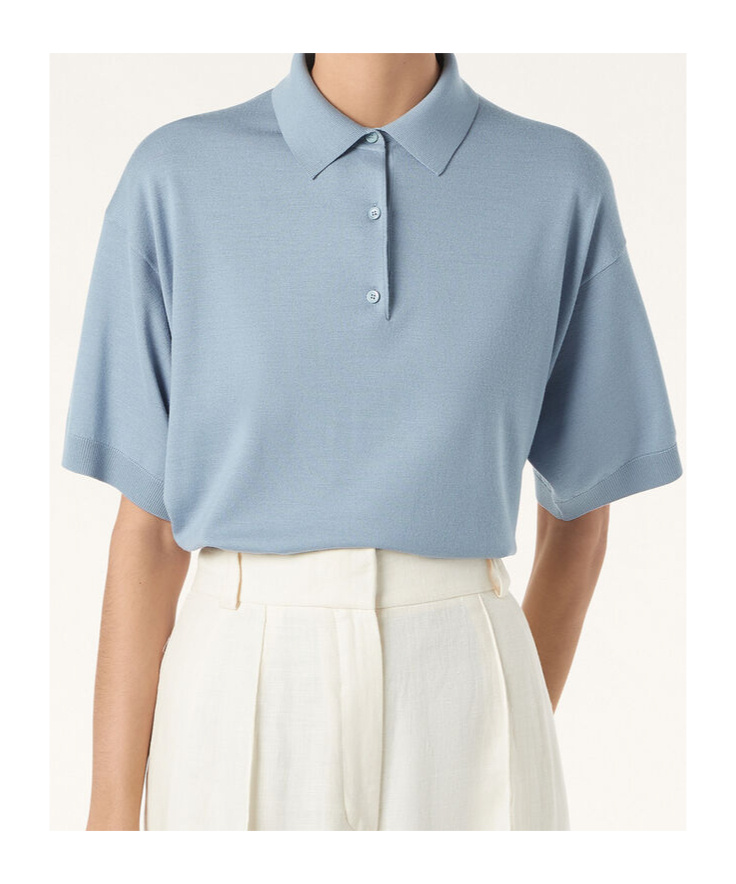 LORO PIANA Loro Piana Royal Lightness Short Sleeve Polo